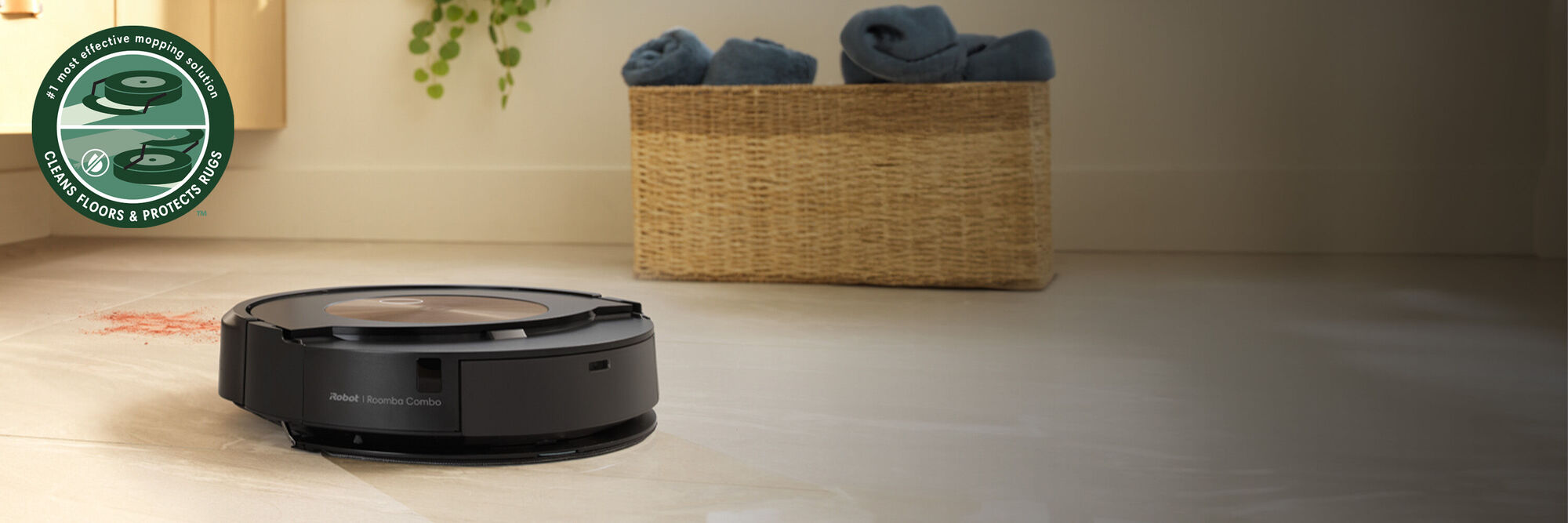 Roomba Combo™ j9+ Auto-Fill Robot Vacuum & Mop | iRobot